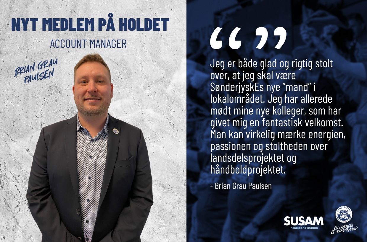 SØNDERJYSKE STYRKER SALGSORGANISATIONEN - SønderjyskE