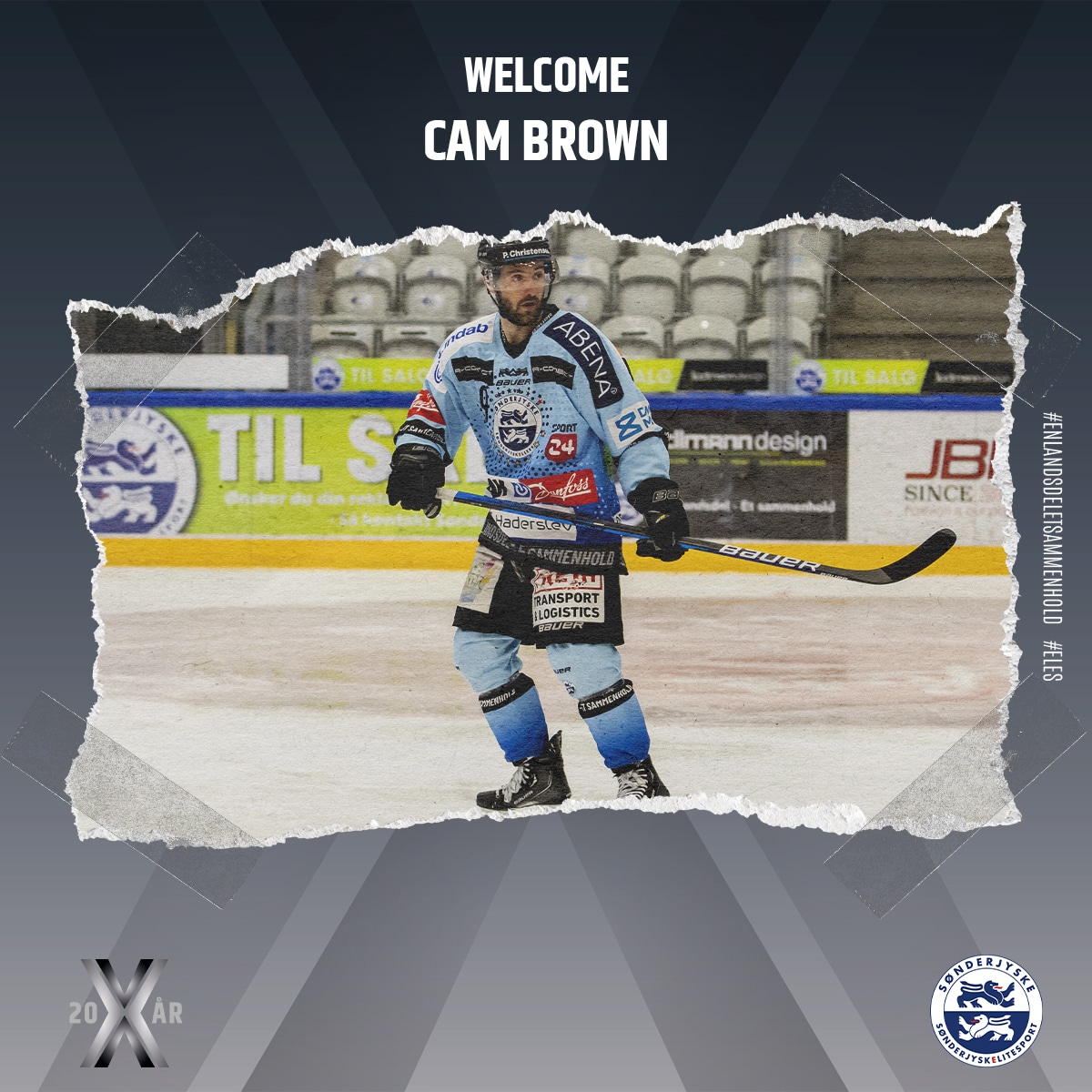 Cam Brown er tilbage i SønderjyskE – SønderjyskE